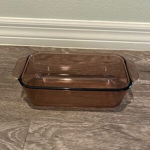 Pyrex | Kitchen | Vintage Amethystpurple Glass Pyrex Loaf Pan | Poshmark